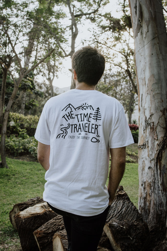 Combo Cruiser Bag Army + Polo Blanco – Old Tripper